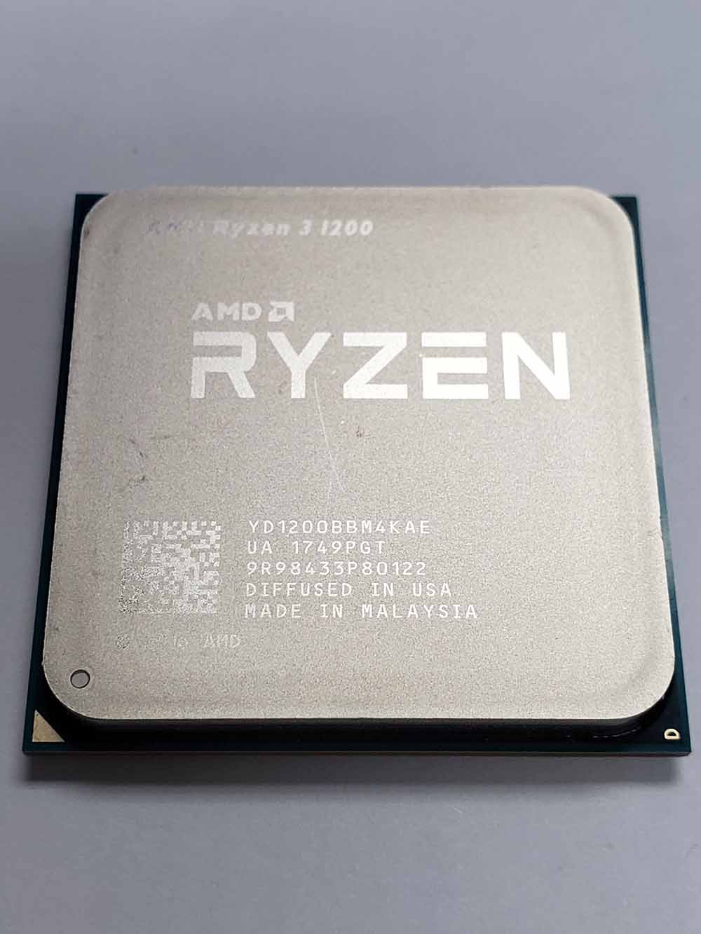 Ryzen 3 1200 R3 3.1 GHz Quad-Core Quad-Thread (YD1200BBM4KAE) OEM CPU ...